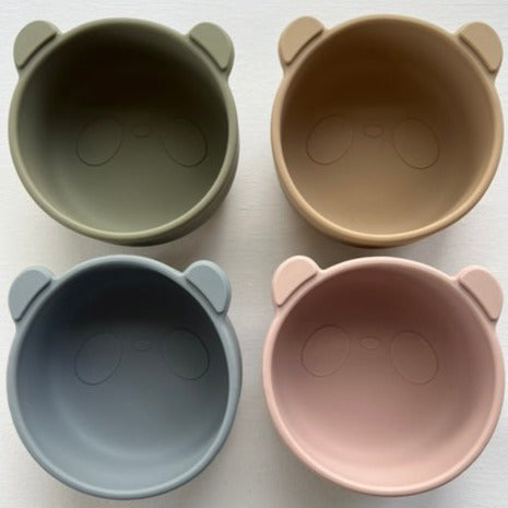 Silicone suction Baby Panda bowls – London June